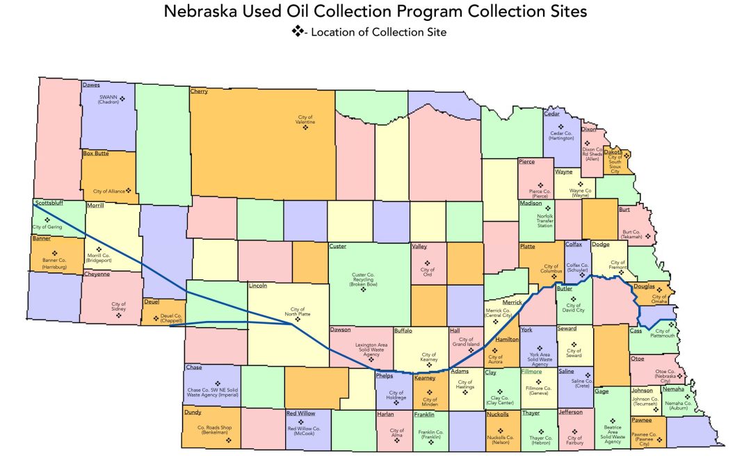 NE UOCP Community Map 2023 | Keep Nebraska Beautiful